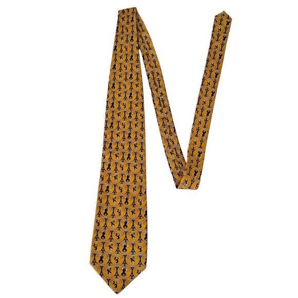 Disney | Accessories | Vintage Disney Store Silk Tie Mickey Mouse ...